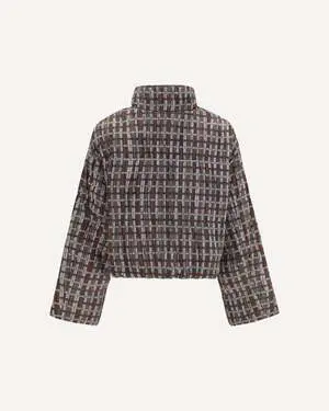 GONGDID DESIGN Padded High-neck Jacket