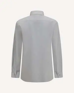 Giorgio Armani Shirt In Soft Cotton With French Collar