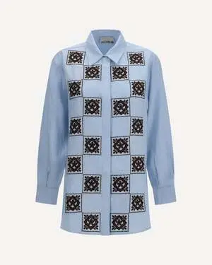 ALEMAIS Grace Shirt - Light Blue