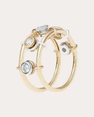 CHELSEA GABRIELLE Diamond Momentum Originé Ring