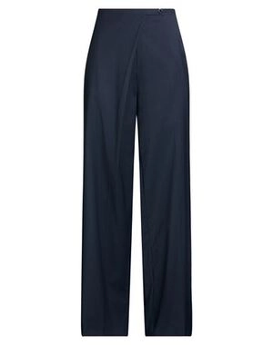 Sandro Pants Midnight Size Polyester, Virgin Wool, Elastane - Blue