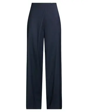 Sandro Pants Midnight Size Polyester, Virgin Wool, Elastane - Blue