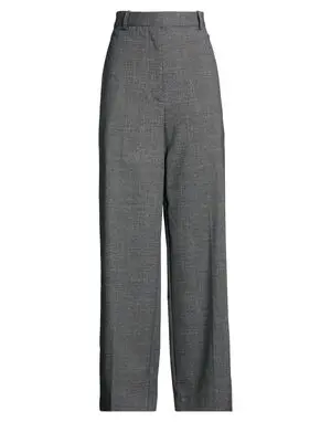 Sandro Pants Charcoal Size Polyester, Wool, Viscose, Elastane