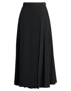 Sandro Midi Skirt Size Polyester - Black