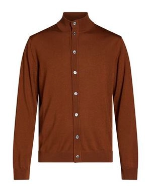 DANIELE FIESOLI Cardigan Size Merino Wool - Beige