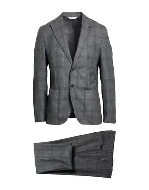 PAOLONI Suit Size Virgin Wool, Elastane