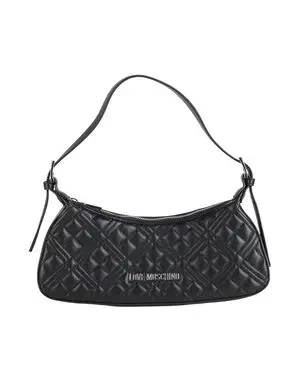 Moschino Quilted Baguette Shoulder Bag
