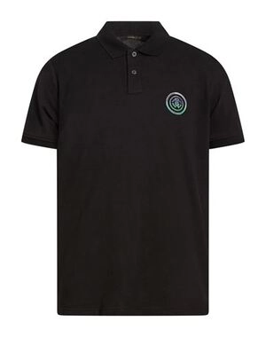 Roberto Cavalli Polo Shirt Size Cotton - Black