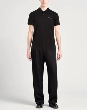 Roberto Cavalli Polo Shirt Size Cotton - Black