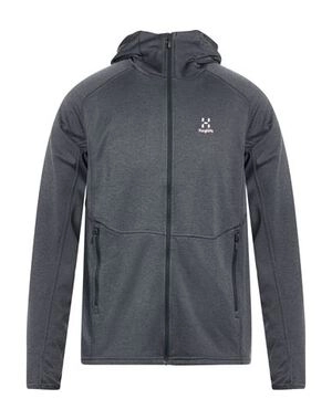 HAGLOFS Sweatshirt Charcoal Size Polyester, Recycled Polyester - Grey