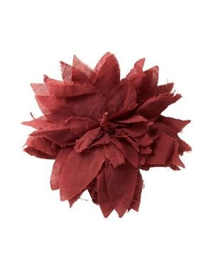 ZHOE & TOBIAH Brooch Chocolate Textile Fibers - Brown