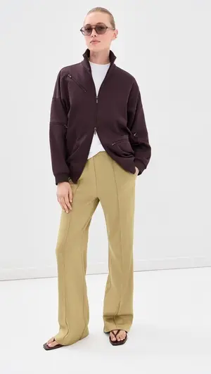 Tibi Active Knit Scottie Joggers