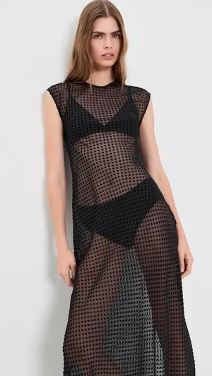VRG GRL Grace Sheer Maxi Dress