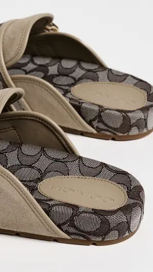 COACH Archival Buckle Clogs
