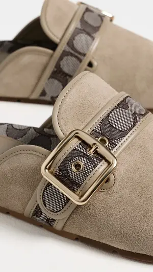 COACH Archival Buckle Clogs