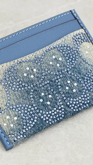 COACH Crystal Signature Essential Card Case