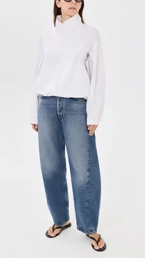 AGOLDE Petite Luna Pieced Jeans