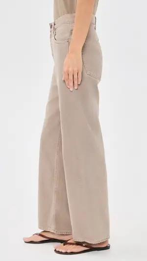 AGOLDE Ren High Rise Wide Leg Jeans