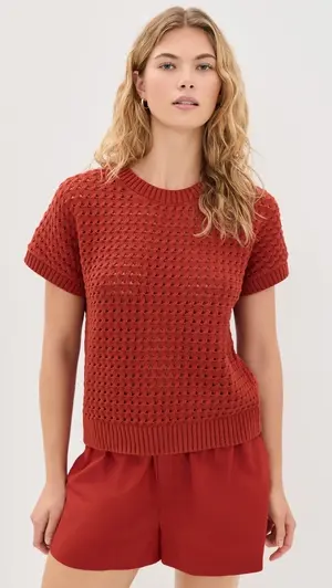 Varley Denny Knit Top