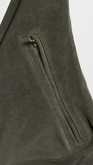 Janessa Leoné Suede Shoulder Bag - Stone
