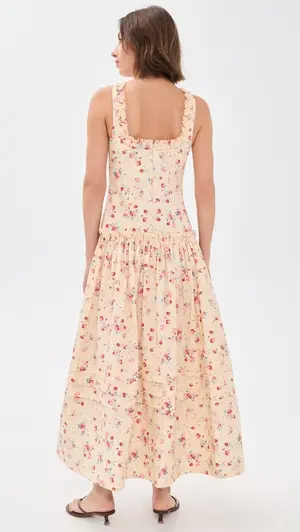 LEE MATHEWS Clarice Floral Dress