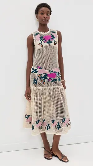 Sea Carmella Sleeveless Midi Dress