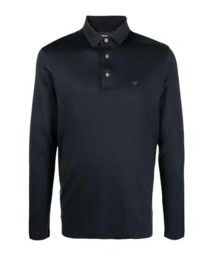 Armani Long Sleeve Giorgio Polos For Men