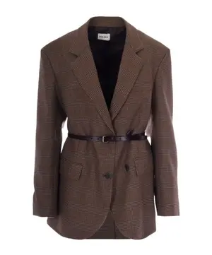 P.a.r.o.s.h Single-breasted Blazer - Brown