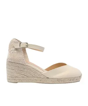 CastaÑer Chiarita Wedge-heel Espadrilles - Nude