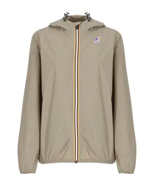 K-WAY Le Vrai 4.0 Claude Hooded Jacket - Nude