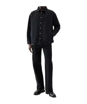 Jacquemus Collared Coat - Black