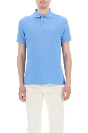 Barbour Logo Embroidered Short Sleeved Polo Shirt