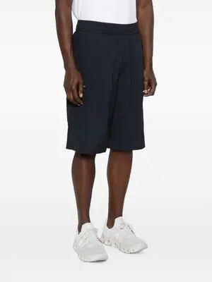 Moose Knuckles Elastic Waist Shorts With Zippered Pockets