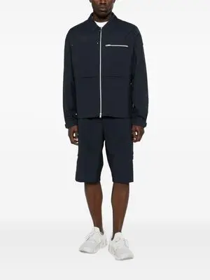 Moose Knuckles Elastic Waist Shorts With Zippered Pockets