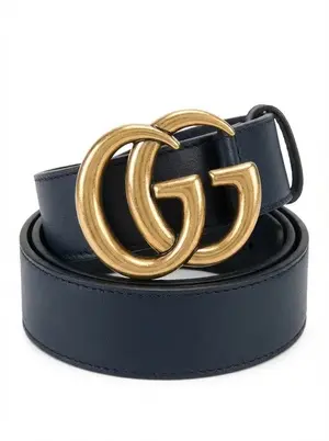 Gucci Gg Cross-buckle Belt