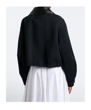 Givenchy Leather-trimmed Cotton And Wool Jacket