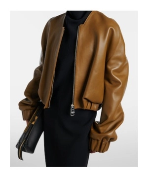 Khaite Cordan Leather Jacket