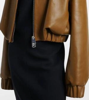 Khaite Cordan Leather Jacket