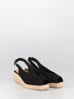 CastaÑer Dosalia Slingback Wedge Sandals