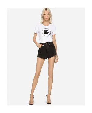 Dolce & Gabbana Dg Printed Crewneck T-shirt