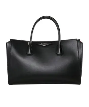 Givenchy Antigona Leather Tote Bag - Black
