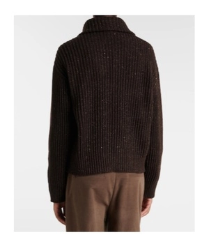 Brunello Cucinelli Monili Zip-up Sweater