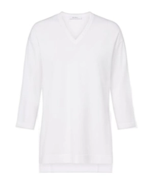 Max Mara Embroidered Top - White