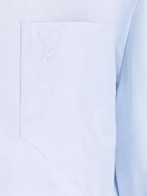 AMI Paris Long Sleeve Buttoned Shirt
