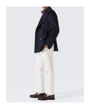 Brunello Cucinelli Paneled Leather Penny Loafers