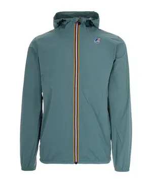 K-WAY Le Vrai 4.0 Claude Hooded Jacket - Blue