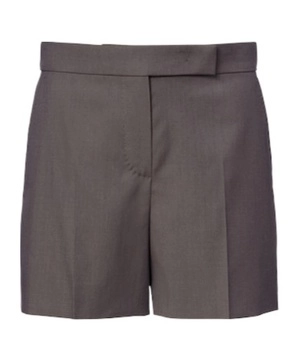 Max Mara Virgin Wool Shorts - Black