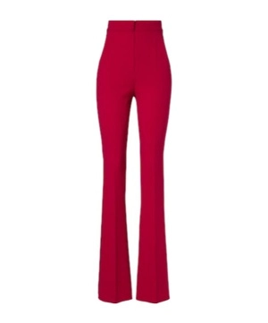 Max Mara Flared Pants - Red