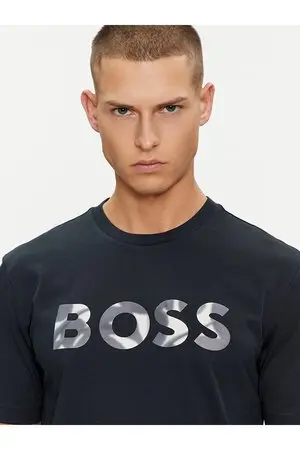 Hugo Boss Logo-appliqué Cotton T-shirt