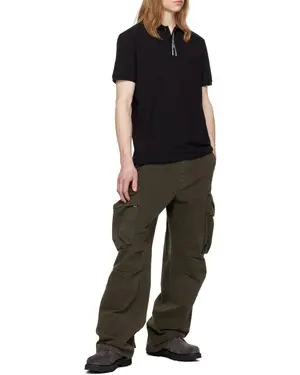 Moncler Logo Motif Polo Shirt